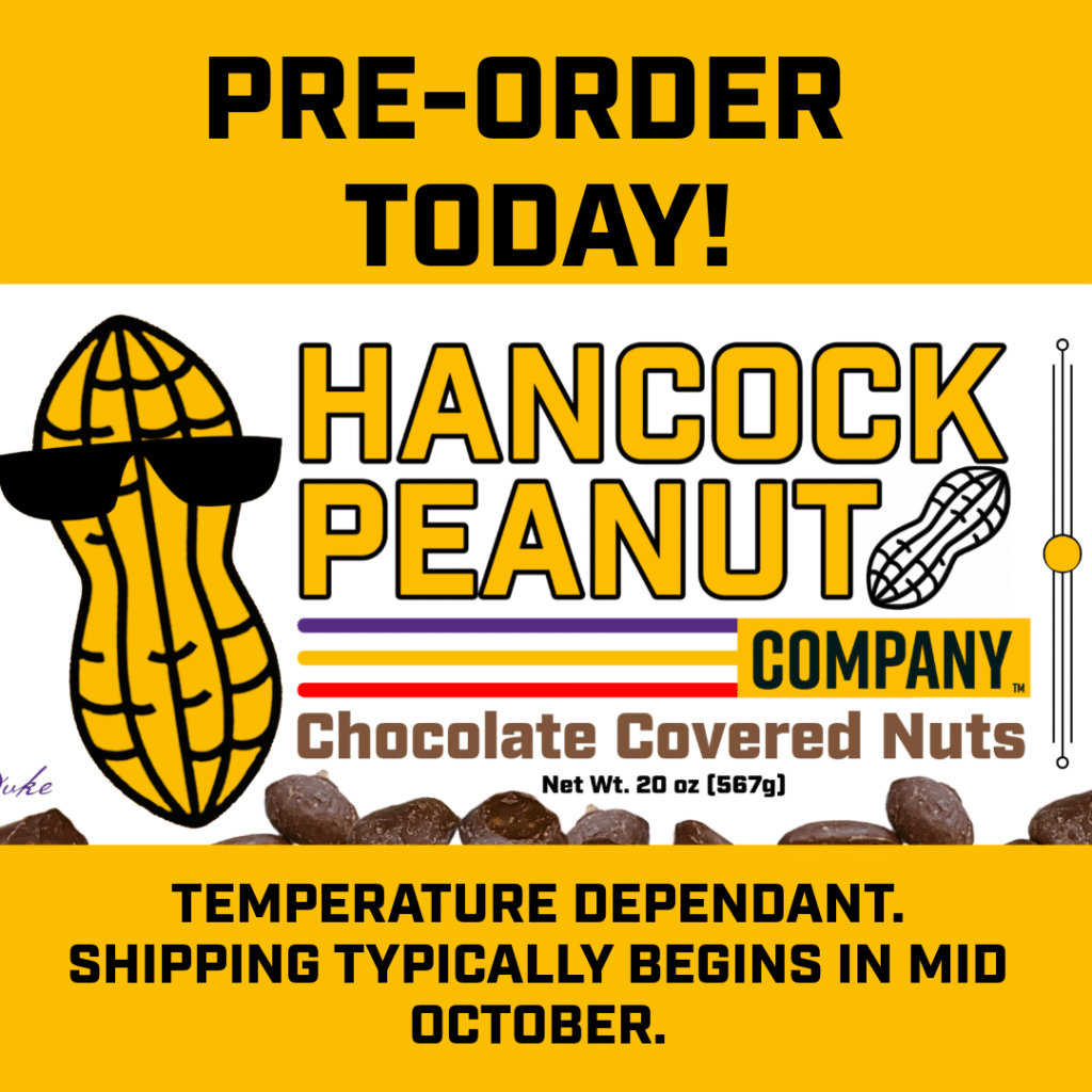 Hancock Peanut Company – Big Peanuts. Big Flavor. Big Crunch. Fun Merch.