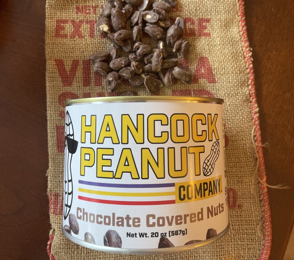 Hancock Peanut Company | Chocolate Covered Nuts | Peanuts