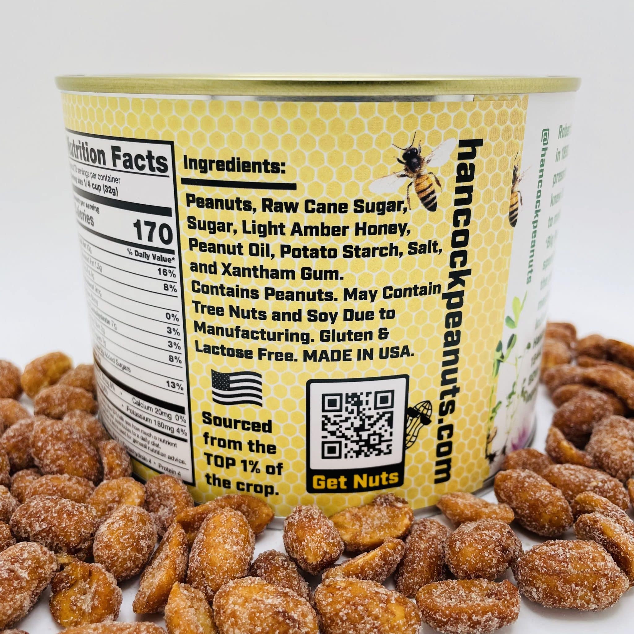 Honey Roasted Nuts – Hancock Peanut Company