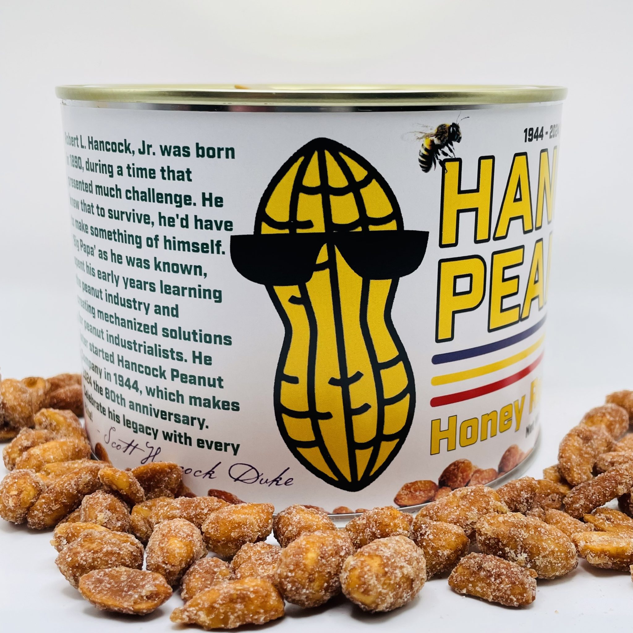 Honey Roasted Nuts | Peanuts | Hancock Peanut Company