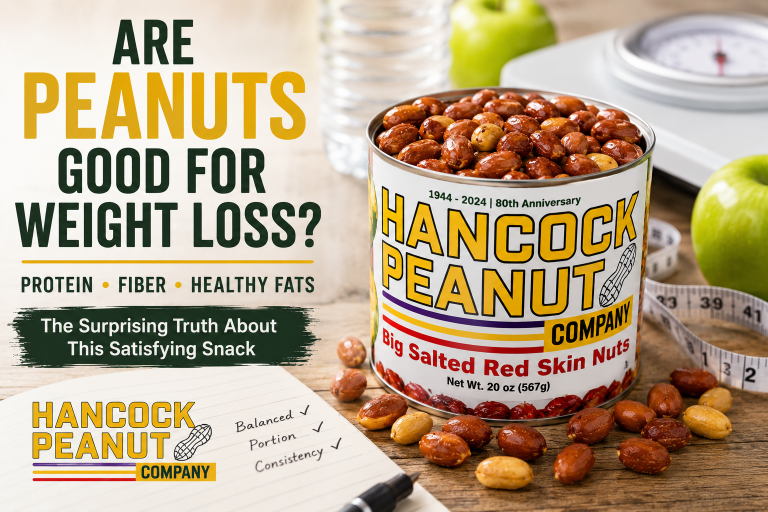 Are Peanuts Good for Weight Loss? | Hancock Peanut Company